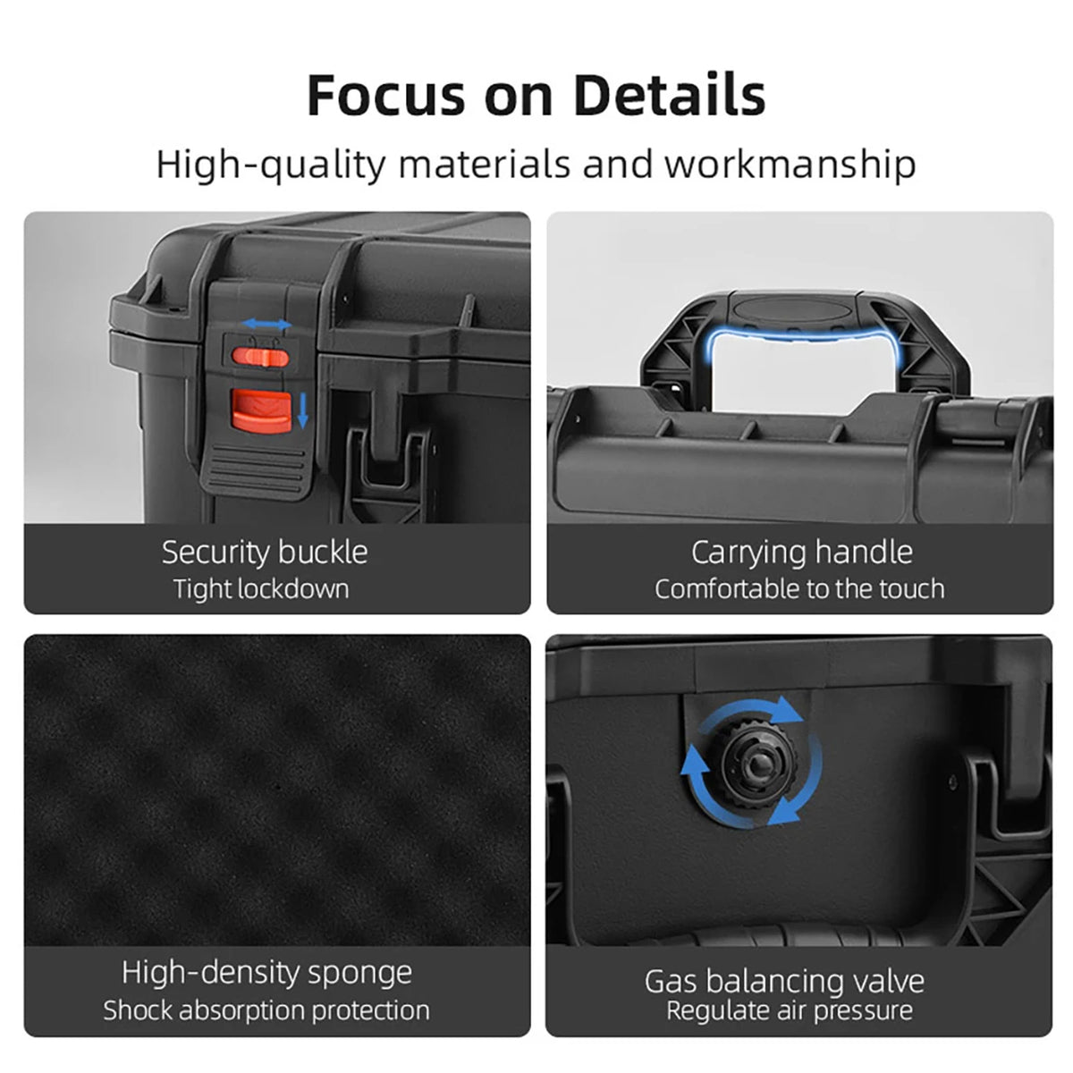 Waterproof Hard Carrying Case For DJI Mini 4 Pro / Mini 3 Pro / Mini 3 ...