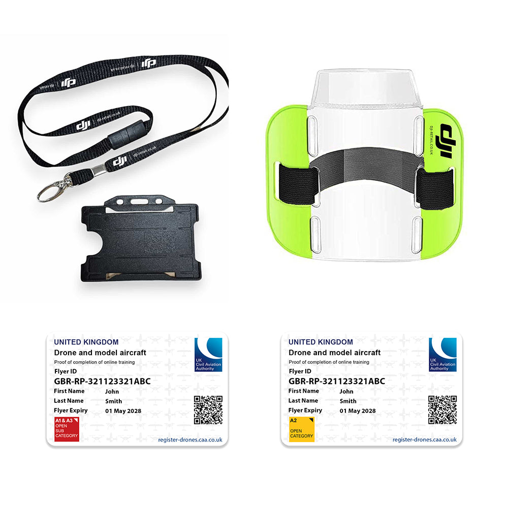 CAA Drone Flyer ID Card Bundle – DJI Official Retail UK