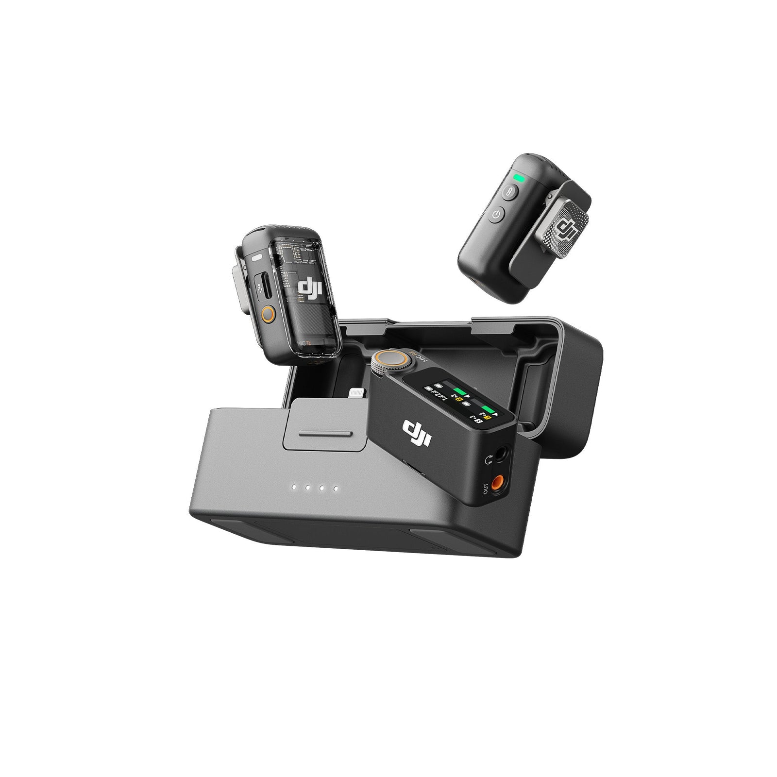 DJI Mic 2 Combo (2 Transmitter + 1 Receiver + Charging Case) – DJI Official Retail UK