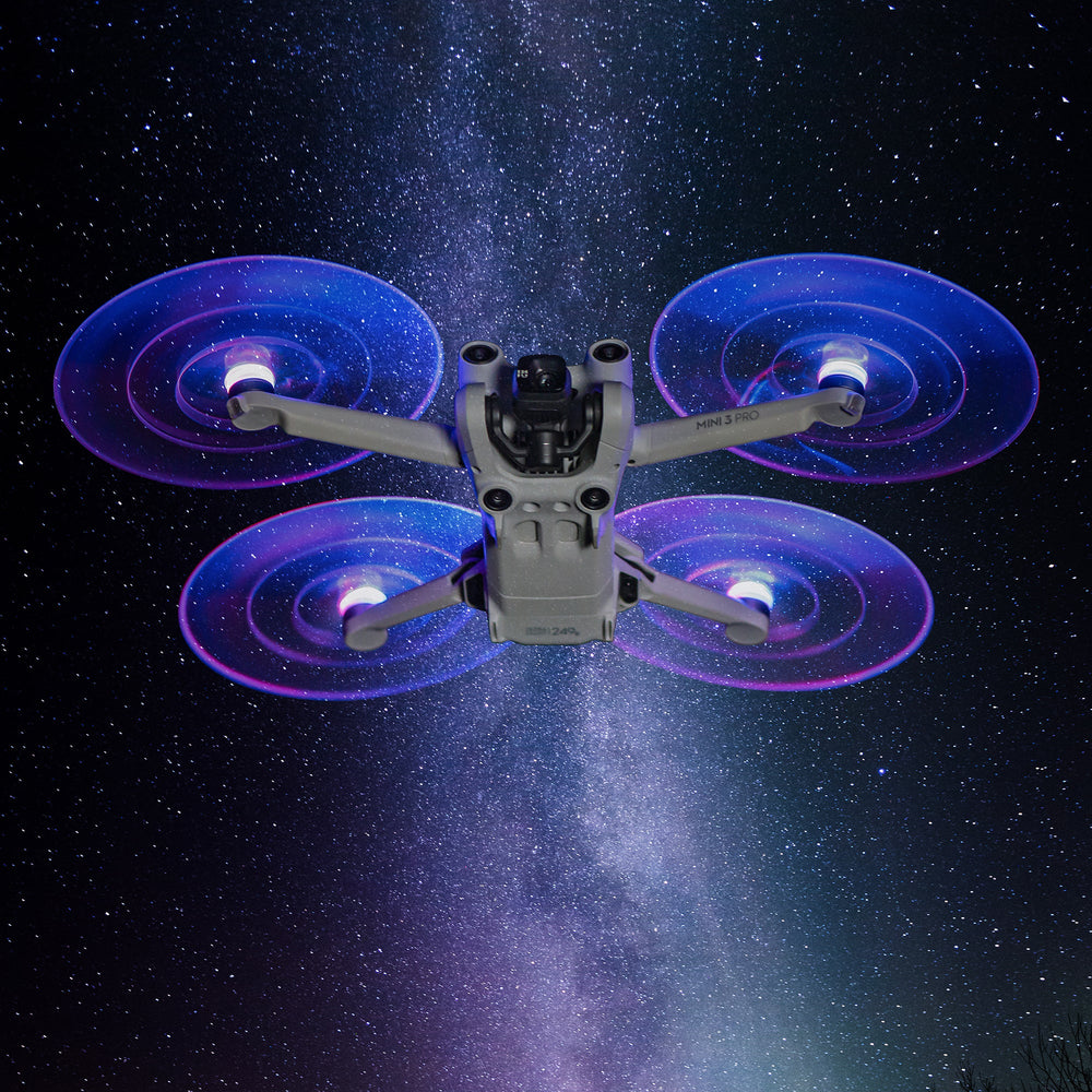 Drone Led Flash Propellers For Dji Mini 3 Mini 3 Pro Mini 4 Pro Dji Hasselblad