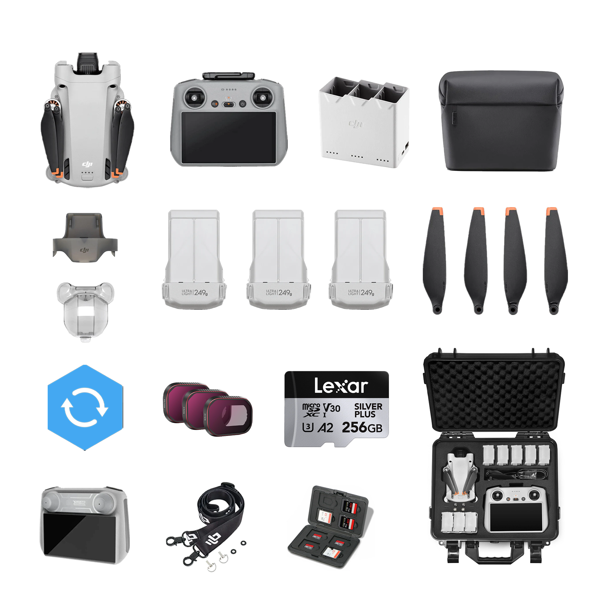 DJI Mini 4 Pro Drone Fly More Combo RC2 - Sky Master Bundle – DJI ...